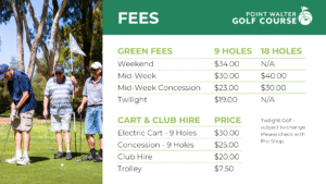 Book Online / Green Fees - Point Walter Golf Course